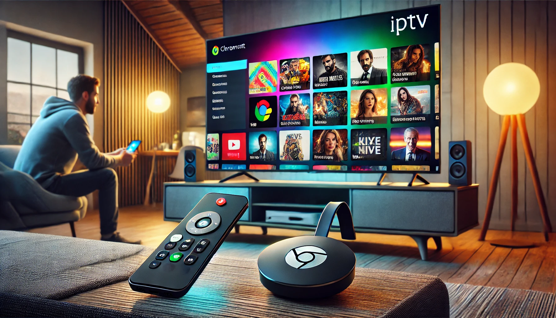 Chromecast en IPTV: De Nieuwe Manier van Televisiekijken - IBOSS-IPTV